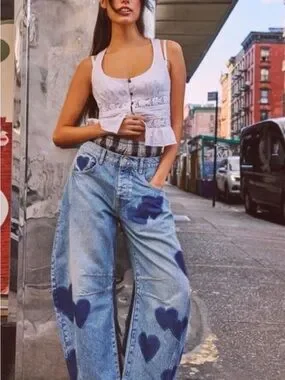 We The Free | Jeans | We The Free Good Luck Barrel Lucky You Barrel ...